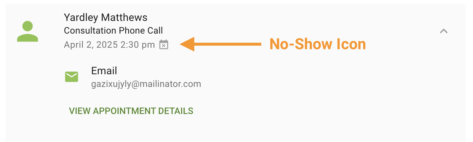 Booking Status Overview - Simply Schedule Appointments