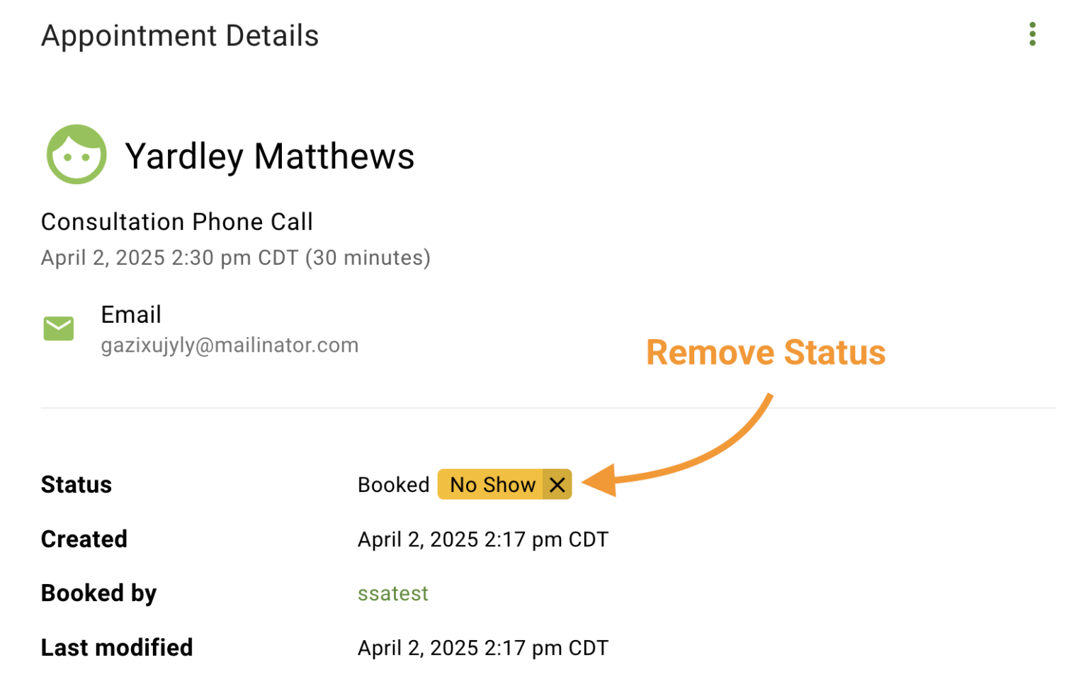 Cancel, Reschedule, Edit or Delete Bookings - Simply Schedule Appointments