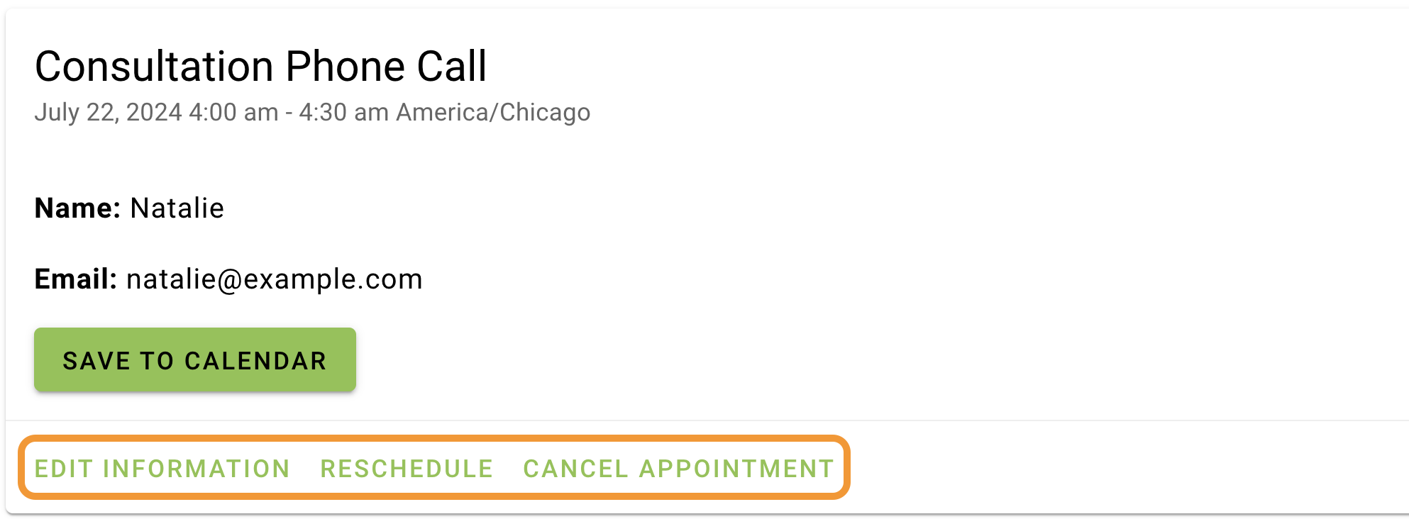 Hiding Buttons and Links - Simply Schedule Appointments