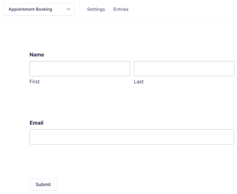 Gravity Forms Appointment Field - Simply Schedule Appointments
