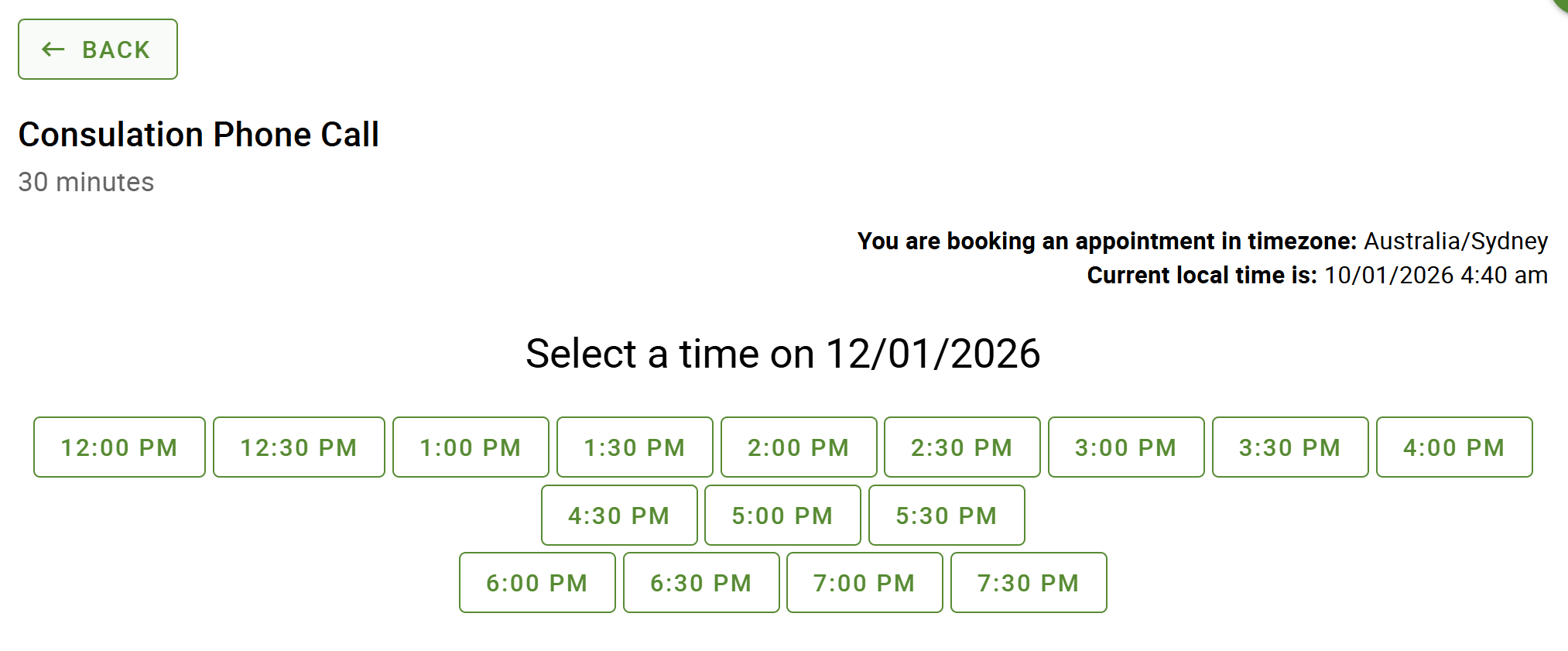 Format Time and Date Slots - Simply Schedule Appointments