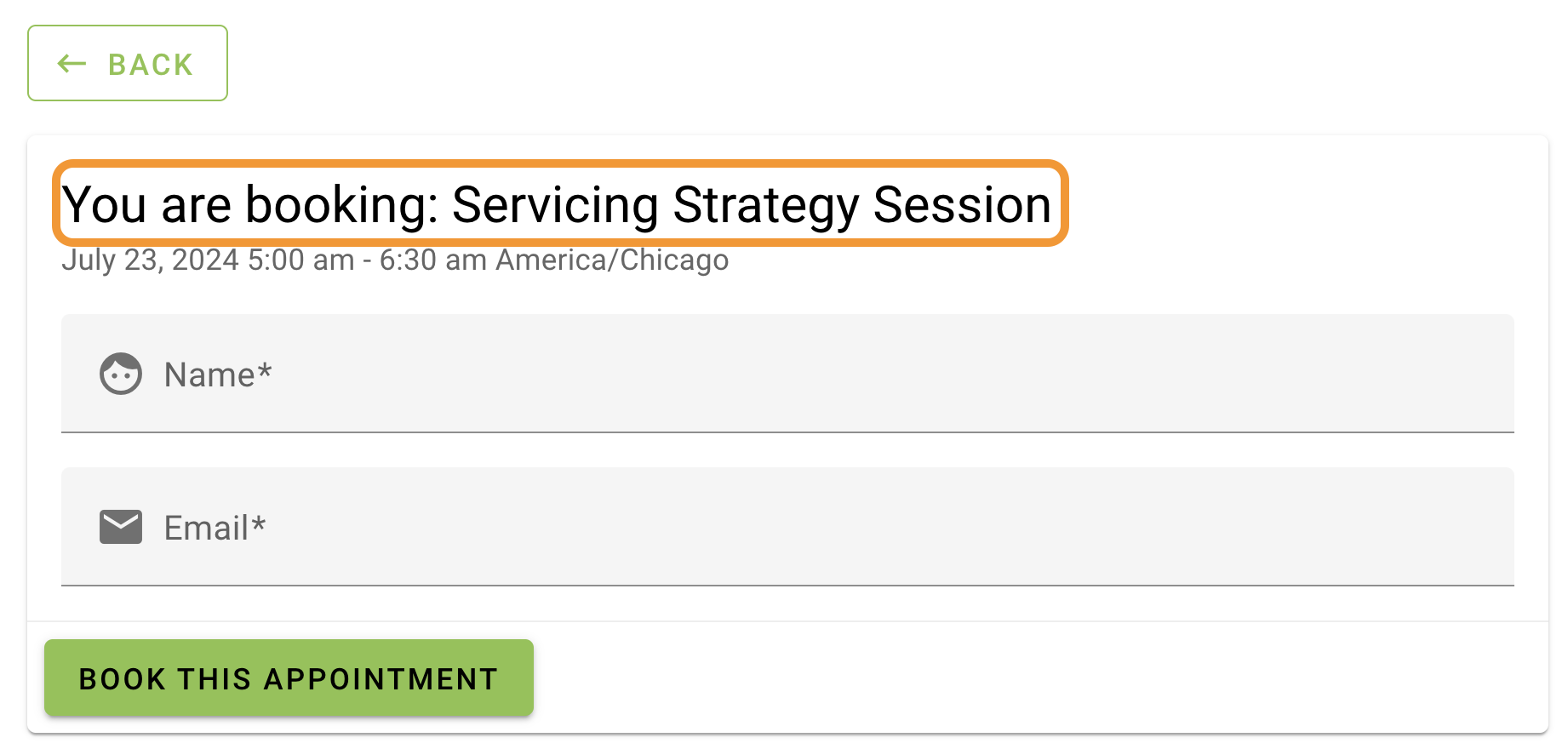 Format and Colors for Text - Simply Schedule Appointments