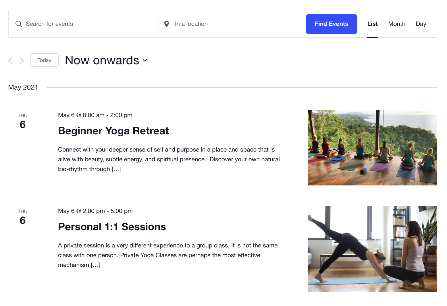 The Events Calendar Integration - Simply Schedule Appointments