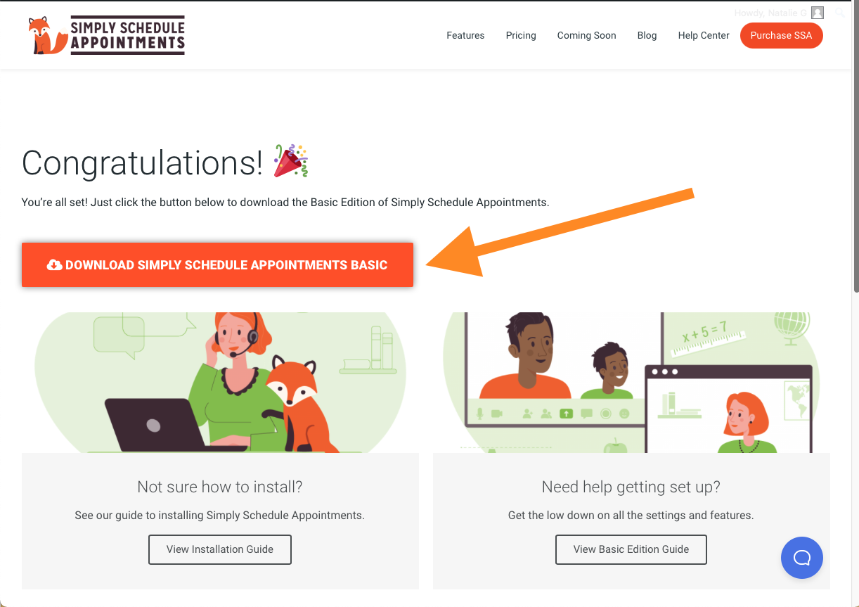 Installing the Free Basic Edition - Simply Schedule Appointments