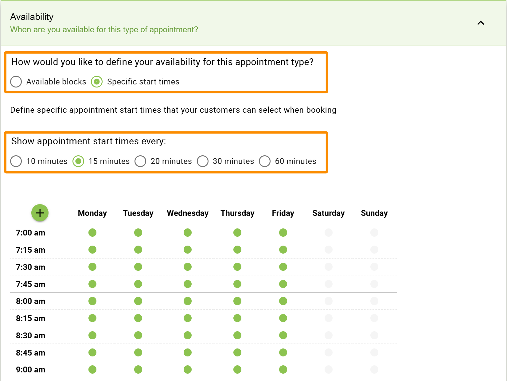 Overlapping Bookings with Unique Start Times - Simply Schedule Appointments