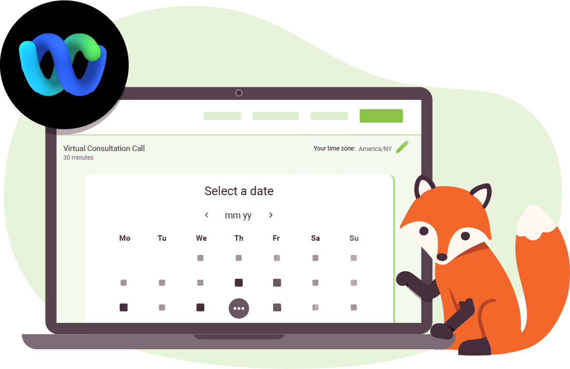 Schedule Webex Meetings with WordPress
