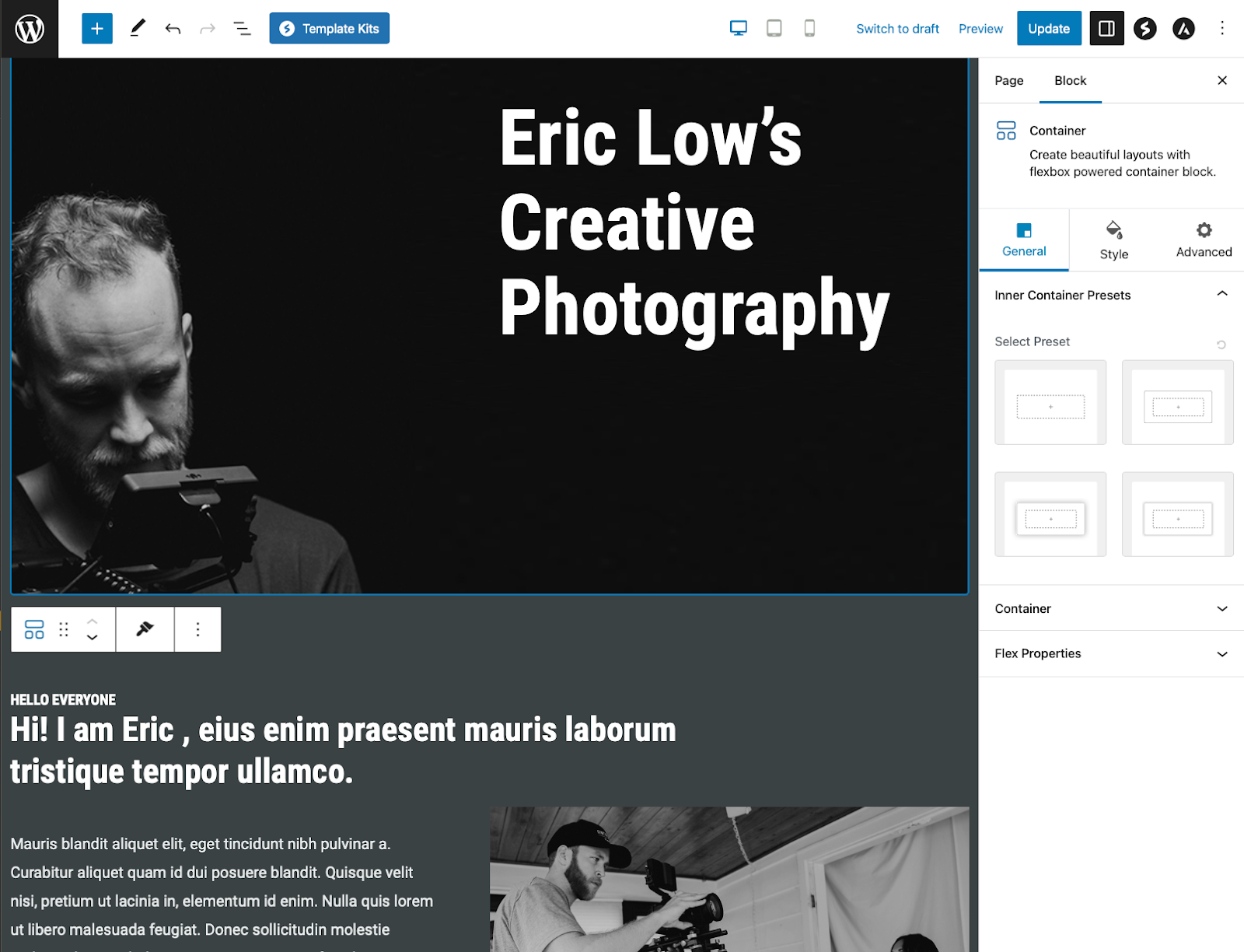 How to Use Astra Starter Templates as a Booking Website Builder ...