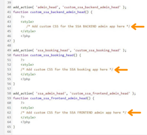 Adding Custom CSS with Mini-plugin - Simply Schedule Appointments