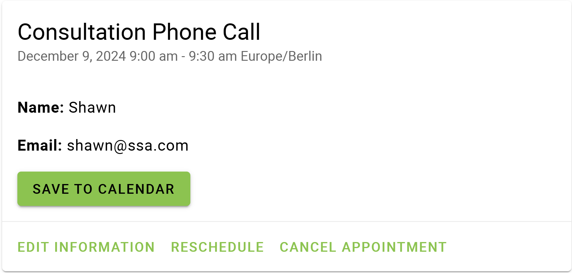 Hide Clients Ability to Edit Appointment - Simply Schedule Appointments