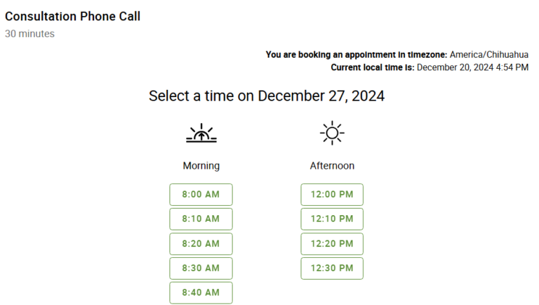 Appointment Type Settings - Simply Schedule Appointments